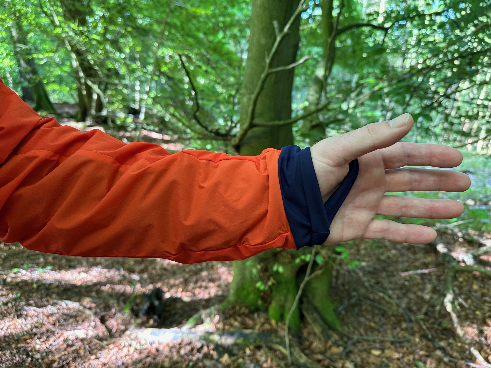 Hiking jackets: Mammut Taiss IN hybrid hooded jacket review - TrekSumo